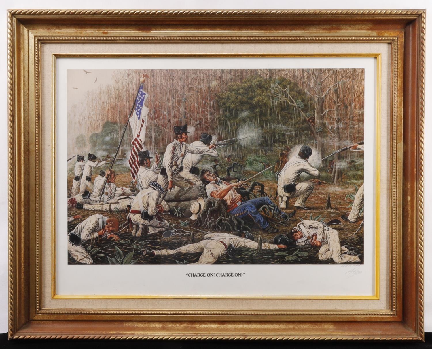 Guy Labree | GUY LABREE BATTLE OF OKEECHOBEE ARTIST PROOF | MutualArt