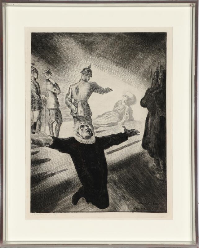 Jens Ferdinand Willumsen | Miss Edith Cavell’s Martyrium” (The ...