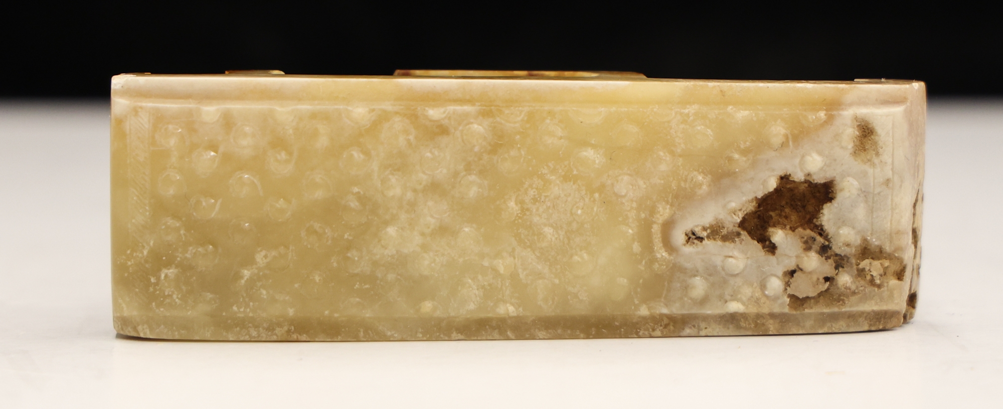 SWORD | Chinese Han Jade Sword Scabbard Slide | MutualArt