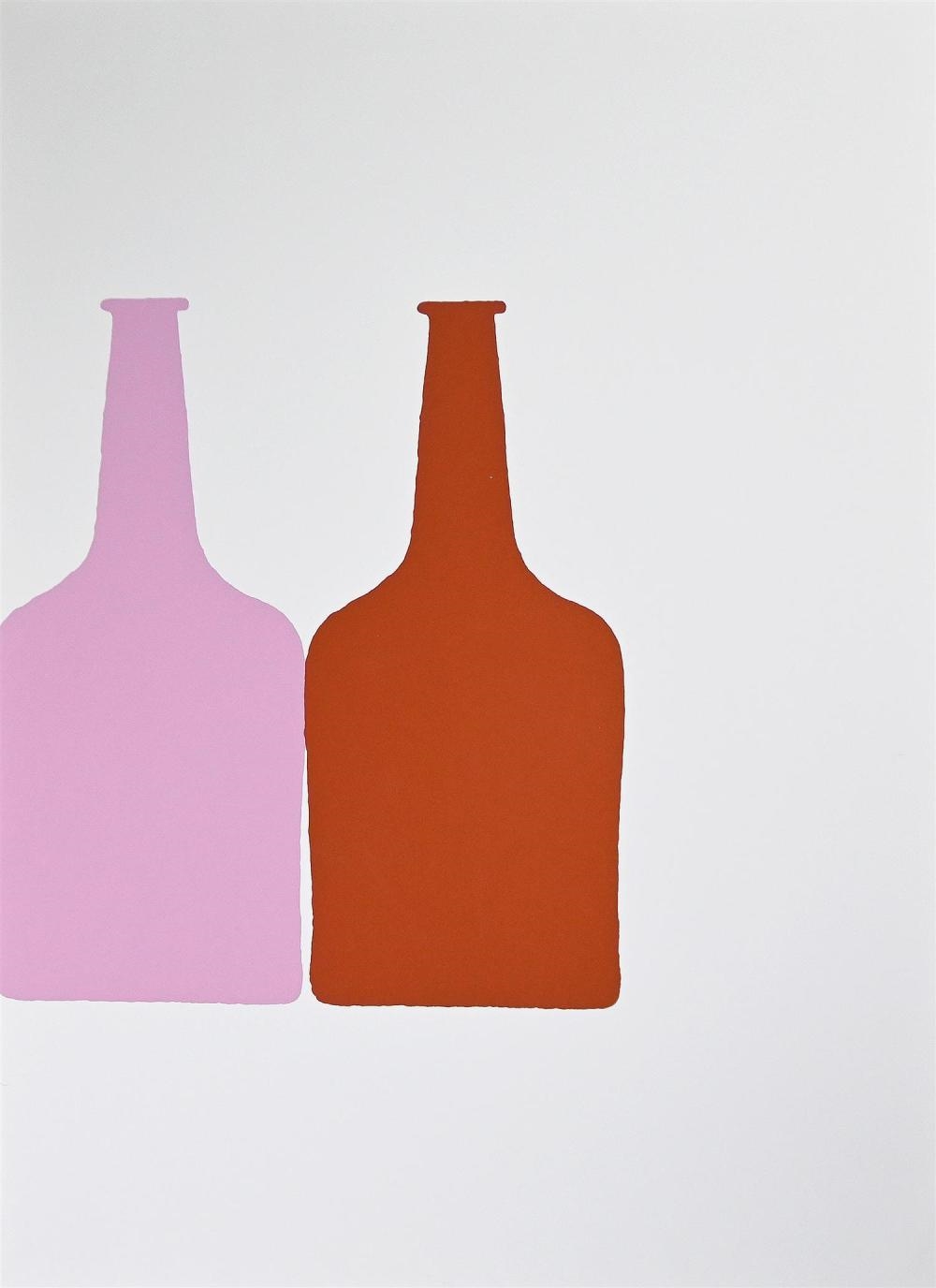 David Band | Pink and Red Bottle | MutualArt