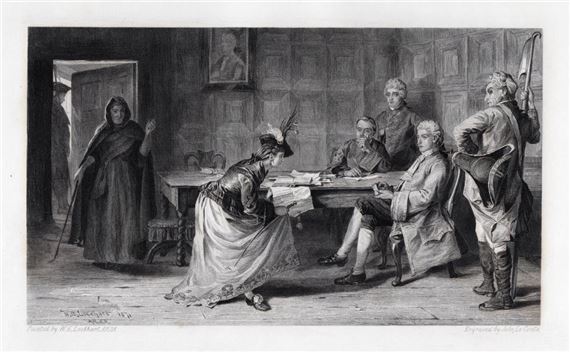 William Ewart Lockhart | William Lockhart 1800s Engraving Madge ...