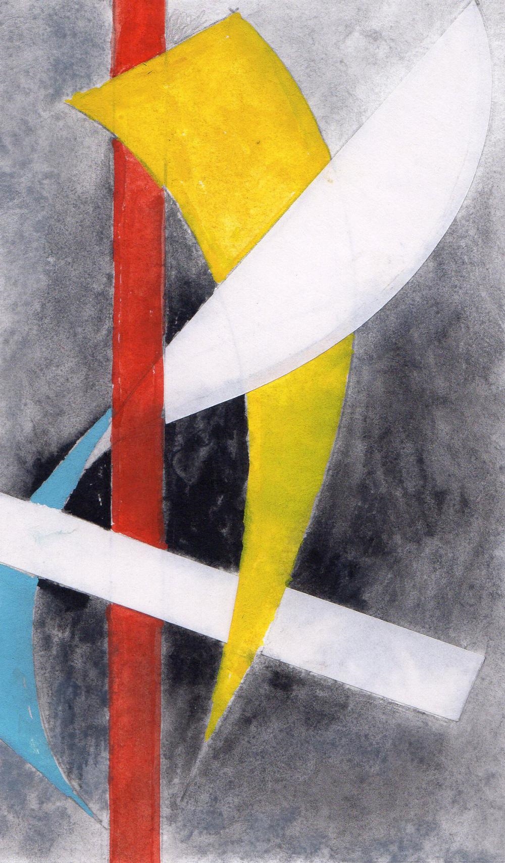 Josef Johann Mathis | Mathis Original Gouache Color and Shape Contrasts ...