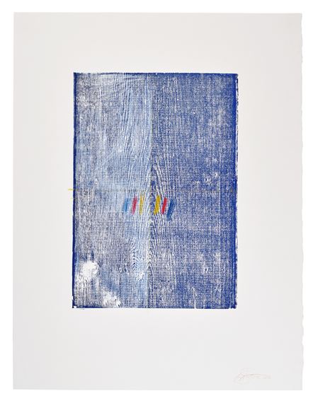 Pat Steir | Drawing Wood for The Drawing Center (2010) | MutualArt