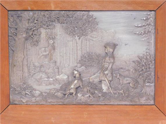 Silver | Cast Metal Placque (Early 20) | MutualArt