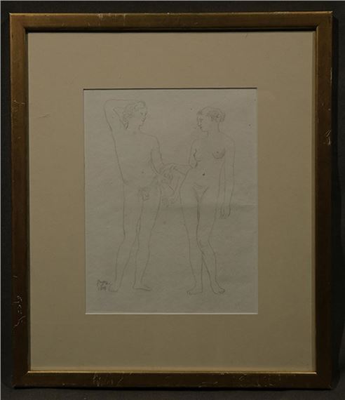Jean Auguste | Jean Auguste Dominique Ingres - Work on Paper | MutualArt