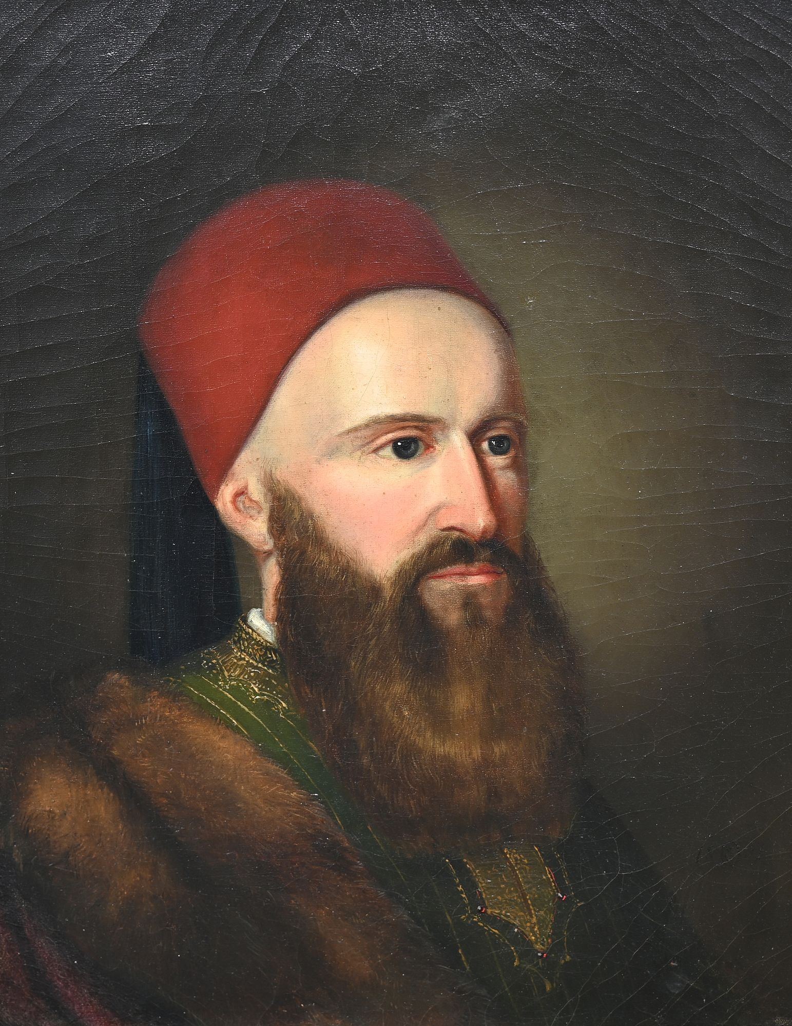 Otto Eberlein | Portrait of a Ottoman Pasha (1851) | MutualArt
