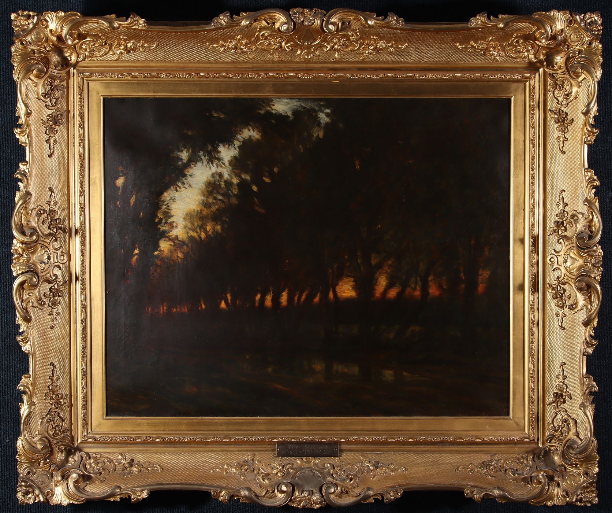 Frederick Hatfield Clark | The Birches, Sunset After the Rain | MutualArt