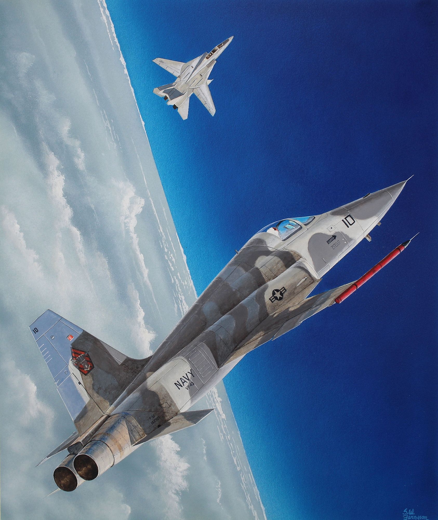 Steve Ferguson | F-5E Tiger II | MutualArt