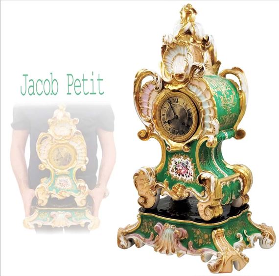 Jacob Petit | Clock Louis XV (19) | MutualArt