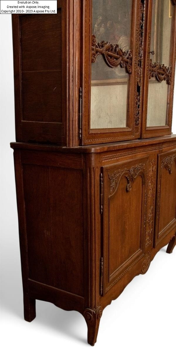 LOUIS | French double-bodied display case in Louis XV style, Provence ...