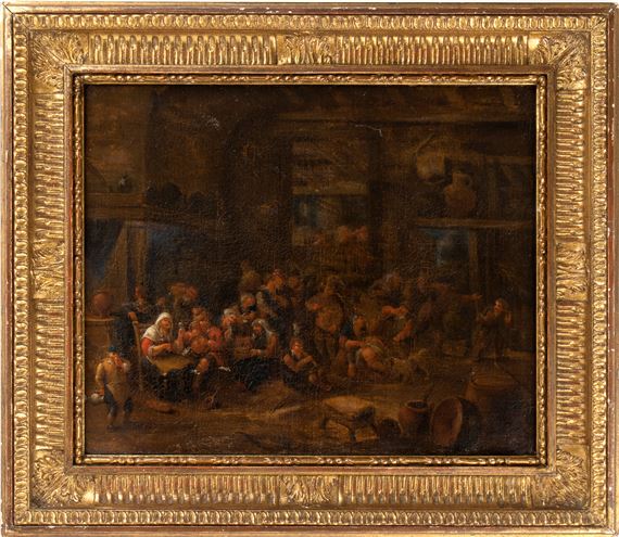 Elisabeth Seldron | Interior of a tavern, 18th century | MutualArt