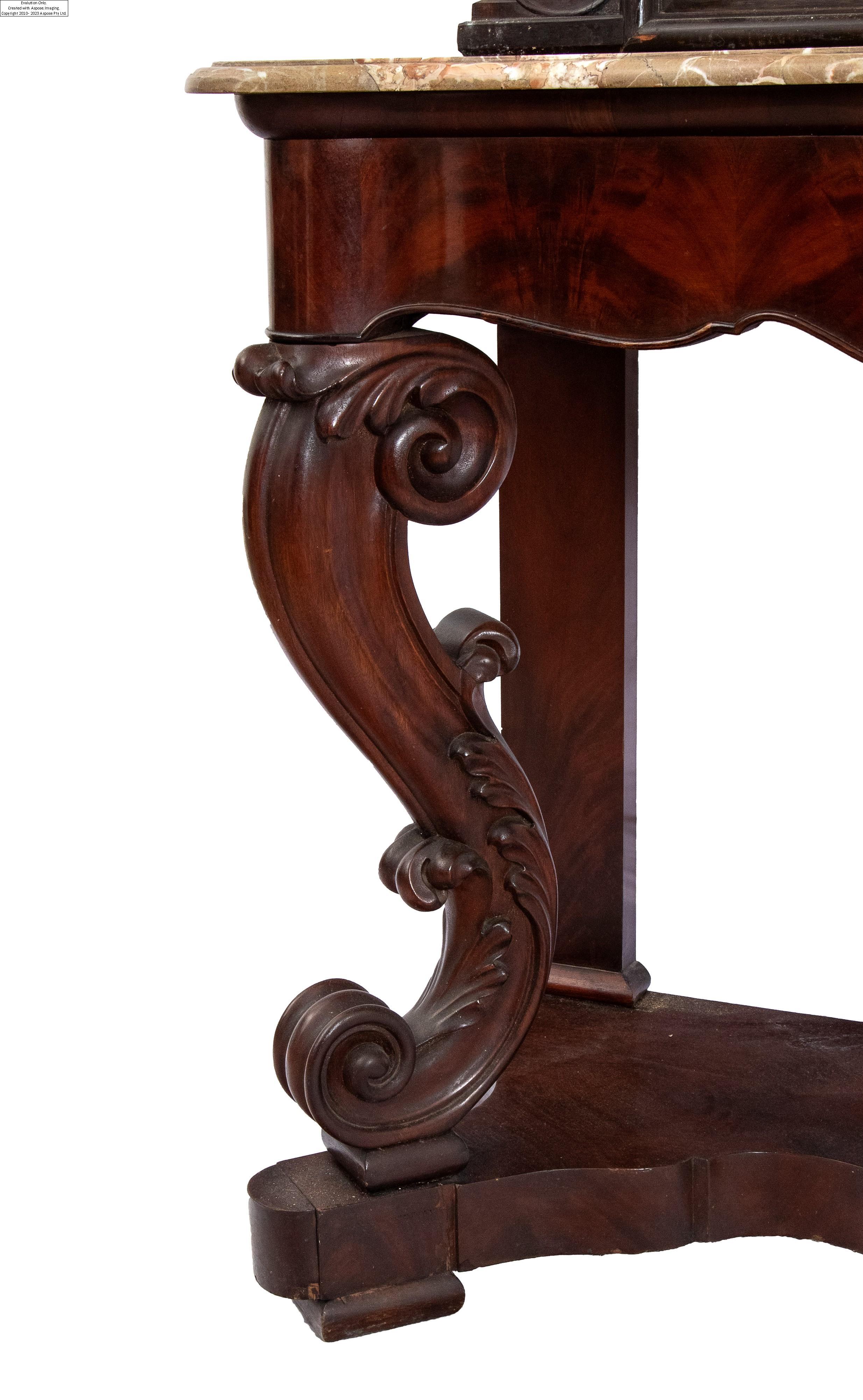 Louis Philippe | Italian Louis Philippe console table with mirror, 19th ...