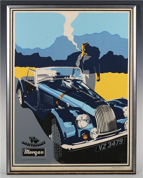 Kenneth Reed | Morgan 70th Anniversary poster | MutualArt