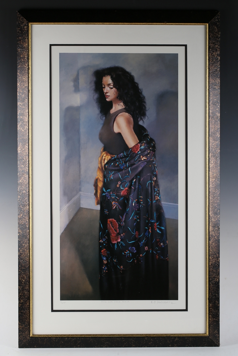 Robert Lenkiewicz | Anna with Black Shawl | MutualArt