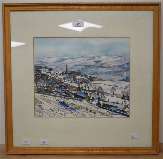 David Swithenbank | David E Swithenbank (British 1926-2018) watercolour ...