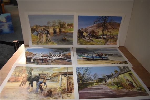 Edwin Straker | Bridge Landscape | MutualArt