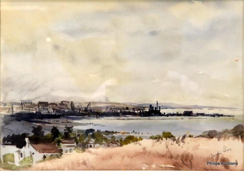 Alastair Cameron Gray | The Docks | MutualArt