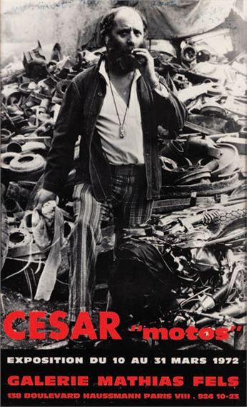 Jean Ferrero | SIGNED EXHIBITION POSTER at Galerie Mathias Fels, Paris ...