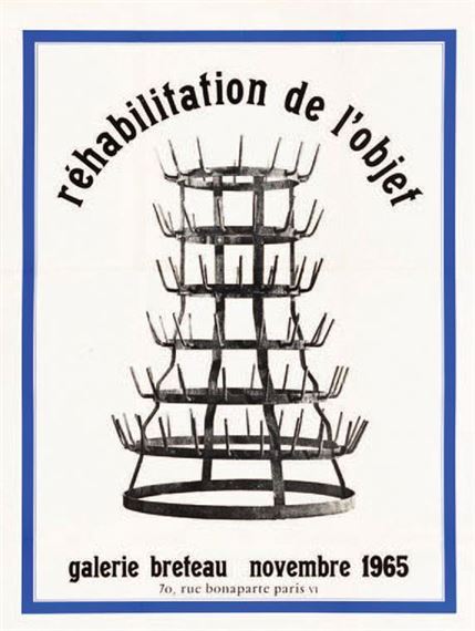 Marcel Duchamp | [DUCHAMP Marcel]. REHABILITATION OF THE OBJECT. POSTER ...