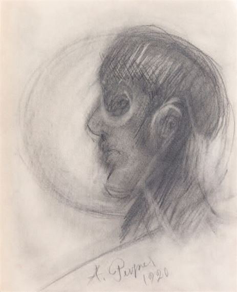 Antoine Pevsner | SELF-PORTRAIT (1920) | MutualArt