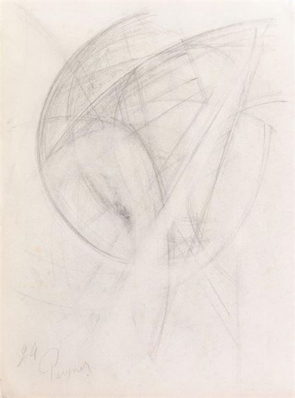 Antoine Pevsner | CONSTRUCTIVIST COMPOSITION (1924) | MutualArt