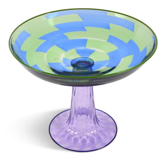 Harry Stuart | HARRY STUART RPM ART GLASS STUDIOS HANDBLOWN TALL FOOTED ...