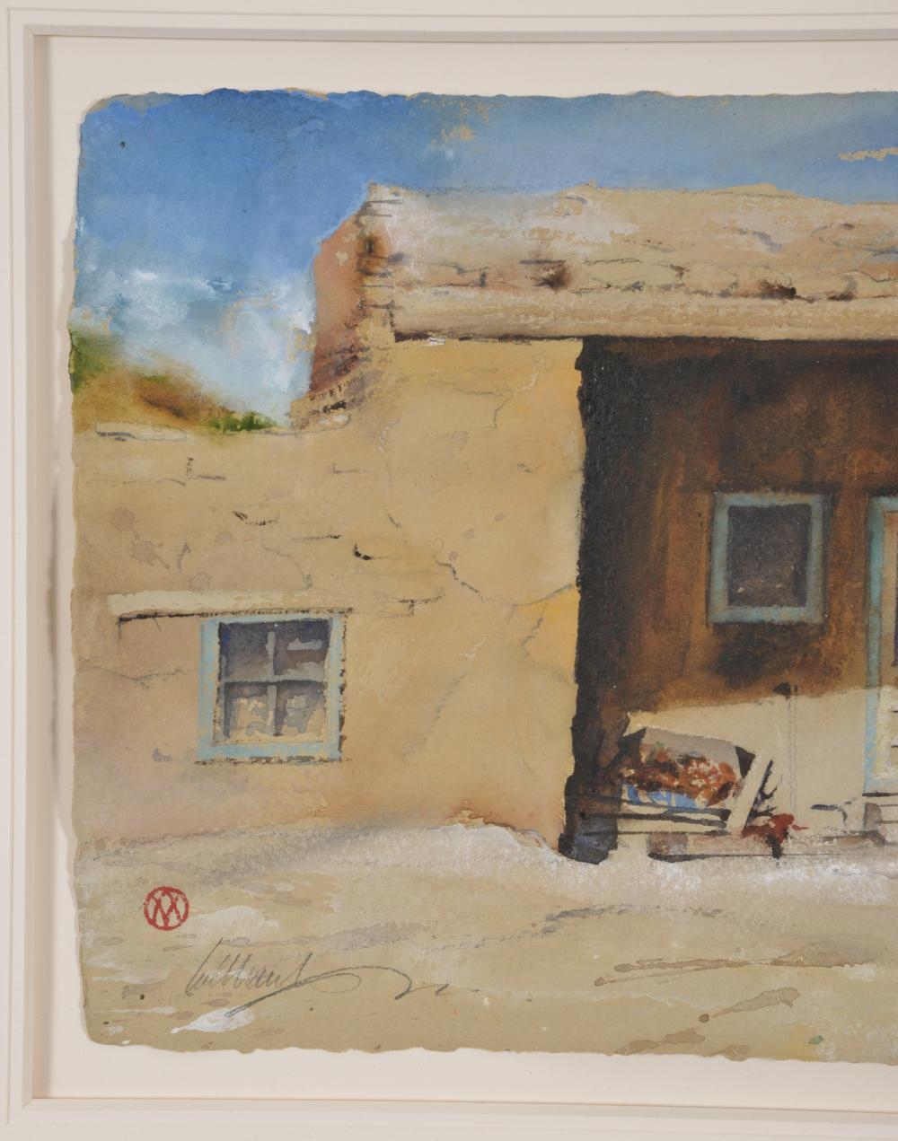 William Matthews | Acoma Courtyard | MutualArt