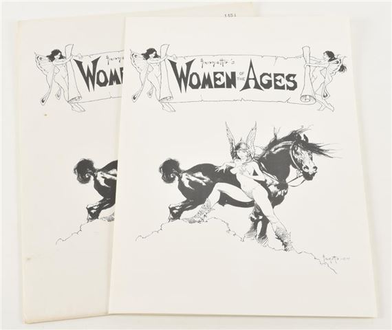 Frank Frazetta | Women of the Ages (1500) | MutualArt