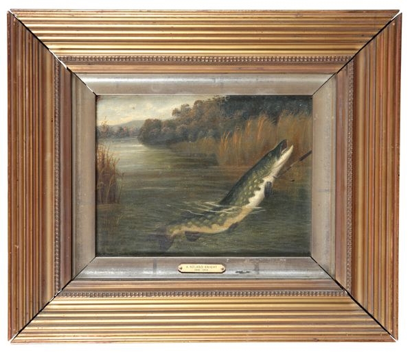 A. Roland Knight | Study of a pike and gaff | MutualArt