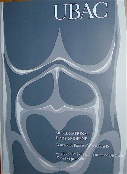 Raoul Ubac | UBAC Raoul Affiche originale lithographie (1968) | MutualArt