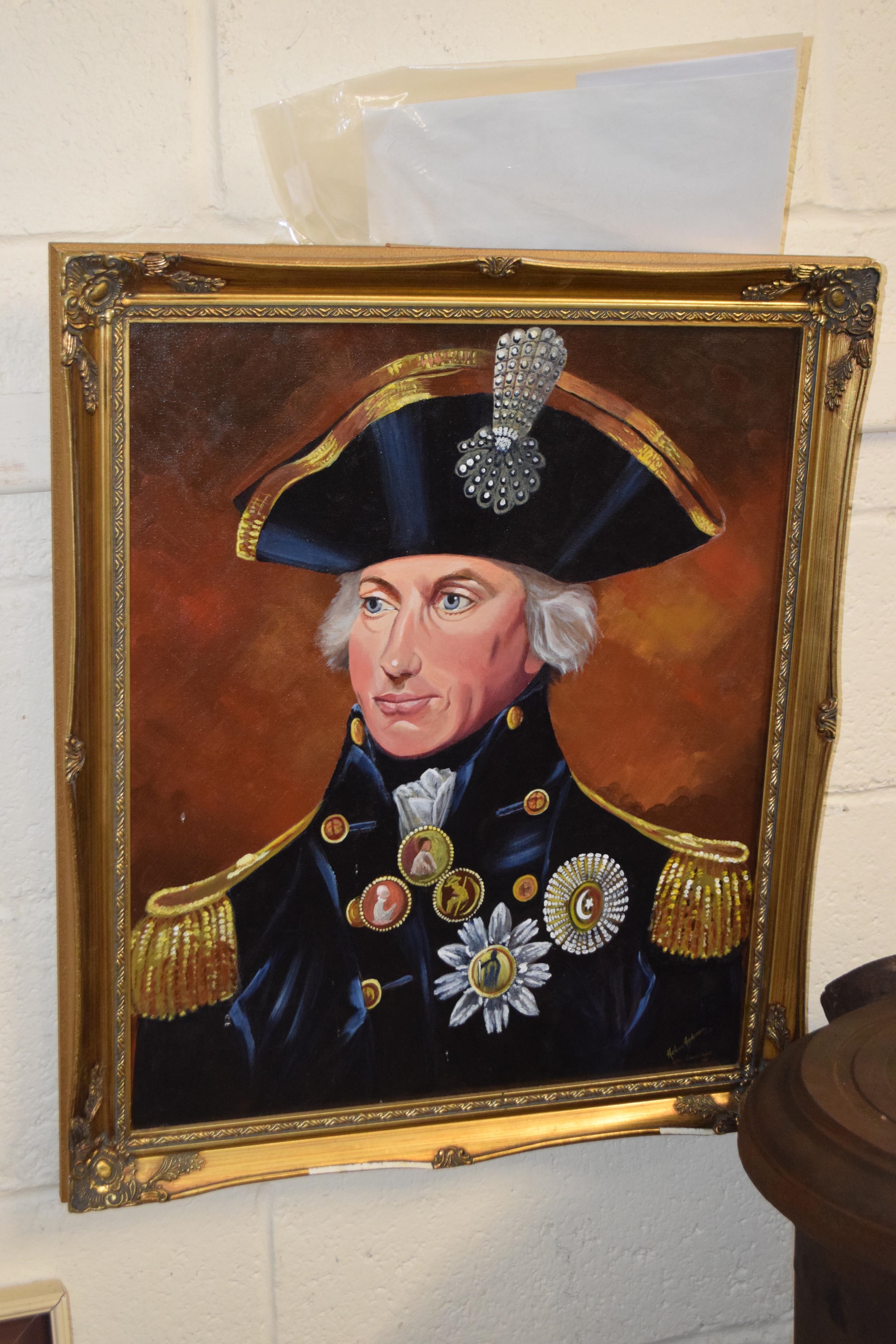 Helena Anderson | Helena Anderson portrait of Lord Nelson | MutualArt