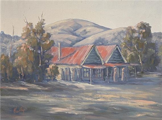 Graham Martin | The Road Stop 1989 (1989) | MutualArt