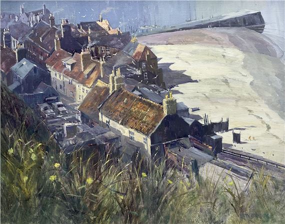 Alwyn Crawshaw | Early April Sun - Whitby | MutualArt