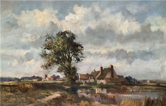 Ivan Taylor | Fields and Town Church | MutualArt