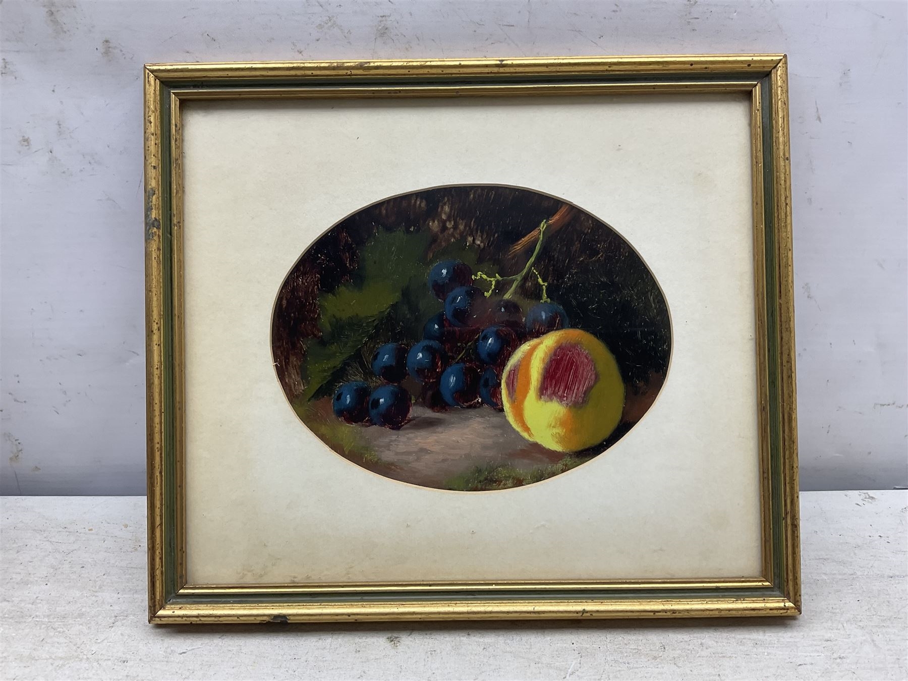 Charles Henry Slater | Still Life of Apples and Grapes | MutualArt