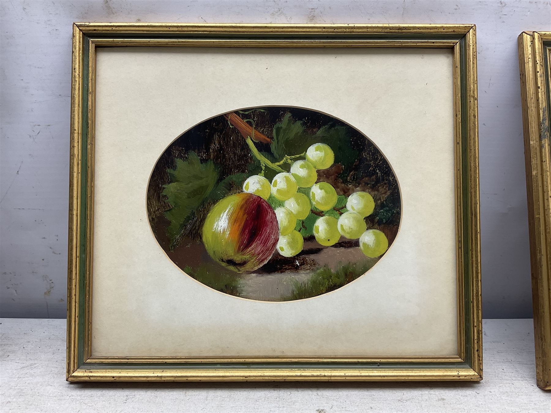Charles Henry Slater | Still Life of Apples and Grapes | MutualArt