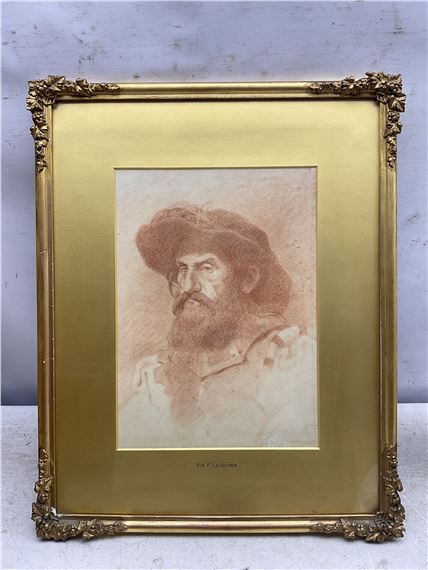 Frederic Leighton | Portrait of a Bearded Gentleman | MutualArt