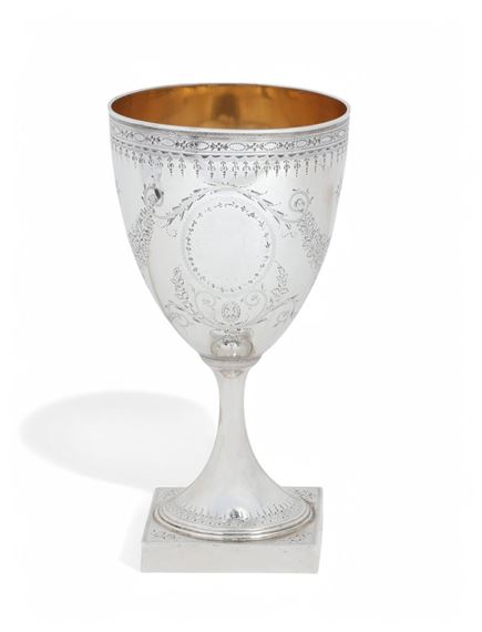 Hester Bateman | A George III sterling silver goblet, Hester Bateman ...