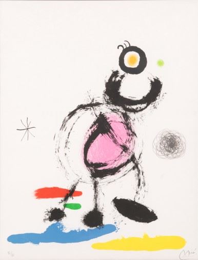 Joan Miró | Migratory Bird IV | MutualArt