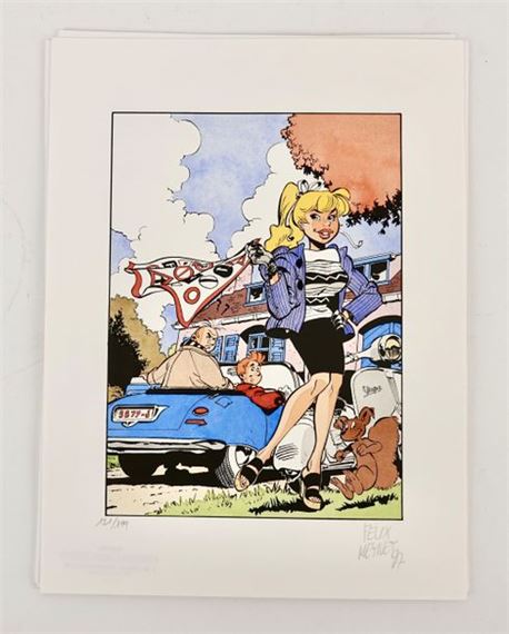 Félix Meynet | The comics of their childhood | MutualArt