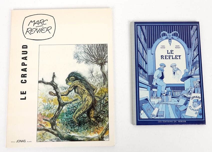 Marc-renier | First edition of the album Le crapaud, published by Jonas ...
