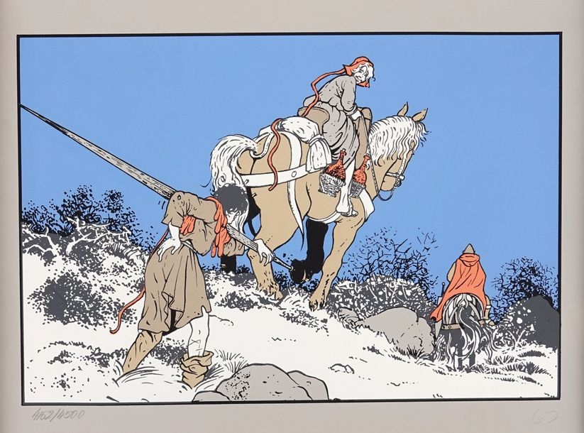 François Bourgeon | Silkscreen print numbered and signed 4500 copies ...