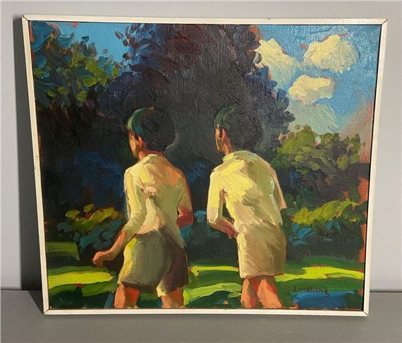 Keith Lindberg | Two Boys | MutualArt