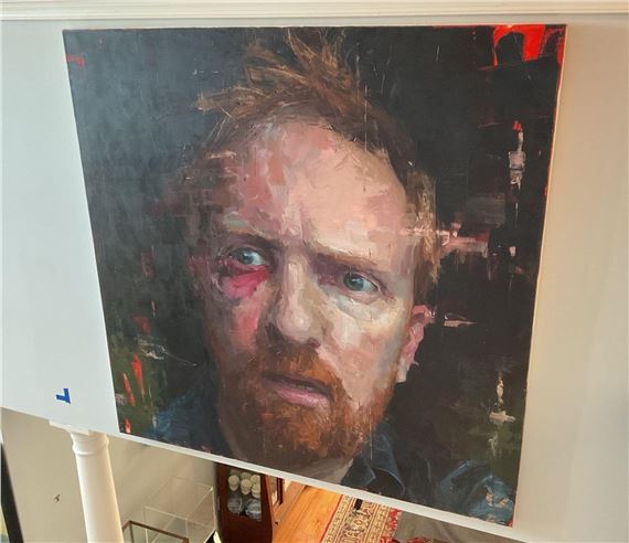 Aron Belka | Self Portrait | MutualArt