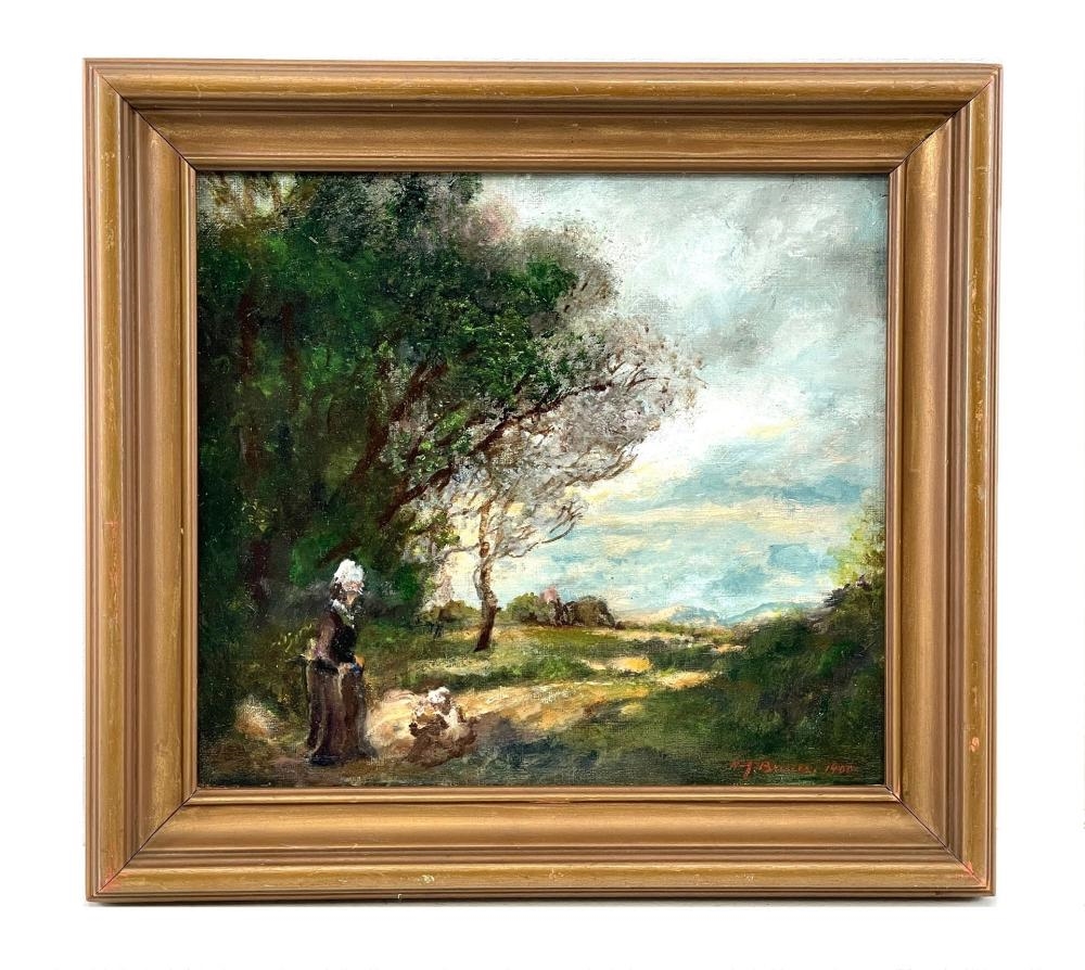 Henry Joseph Breuer | HENRY JOSEPH BREUER LANDSCAPE (1900) | MutualArt