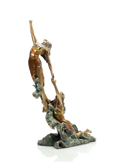 Angelo Basso | ANGELO BASSO UNTITLED BRONZE SCULPTURE (1999) | MutualArt