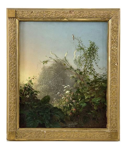 Martin Johnson Heade | Seascape at Sunset (1860s) | MutualArt