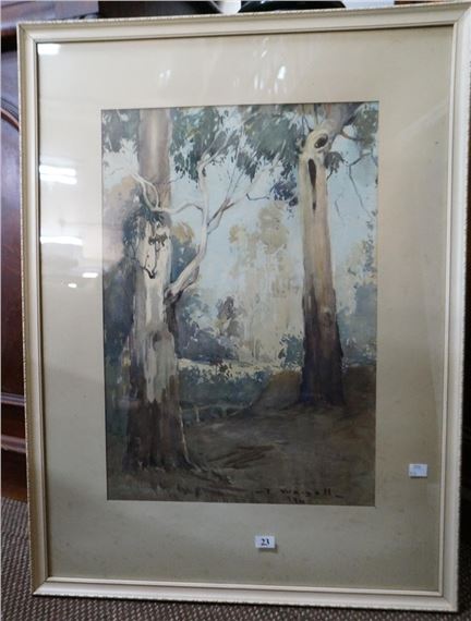 Joan A'beckett Weigalll | Gum trees | MutualArt