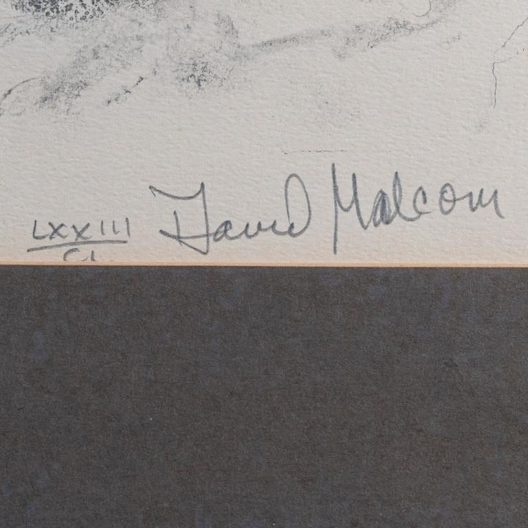 David Malcom | DAVID MALCOM SHABBAT CANDLES LITHOGRAPH | MutualArt