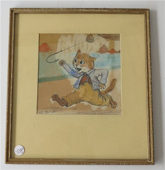 Louis Wain | The Seesaw (1910) | MutualArt